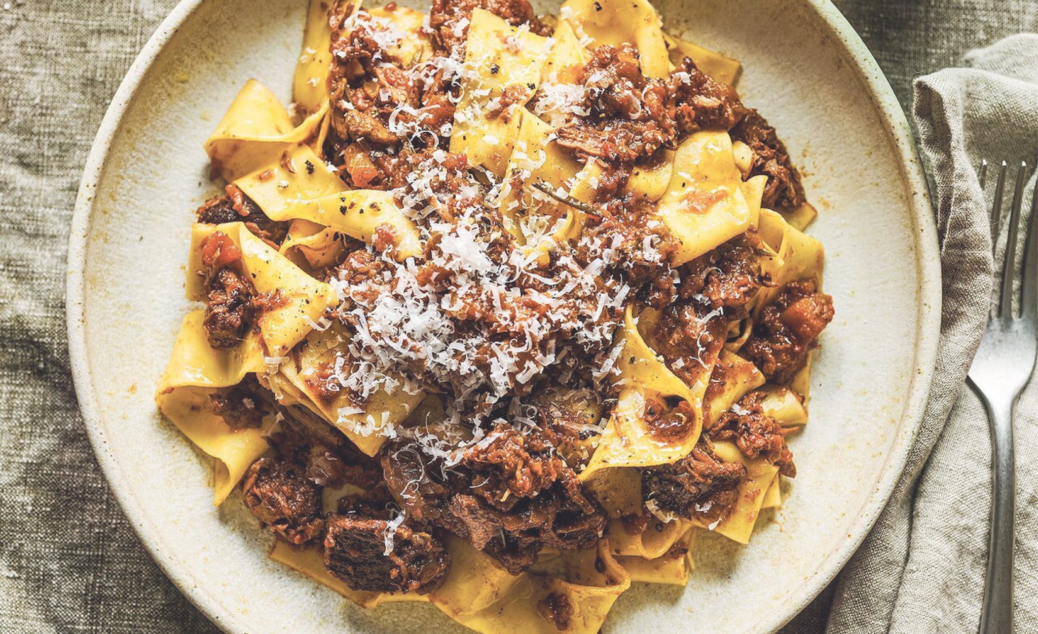 INCREDIBLE BEEF SHIN RAGU WITH PAPPARDELLE RECIPE BY DIANA HENRY ...