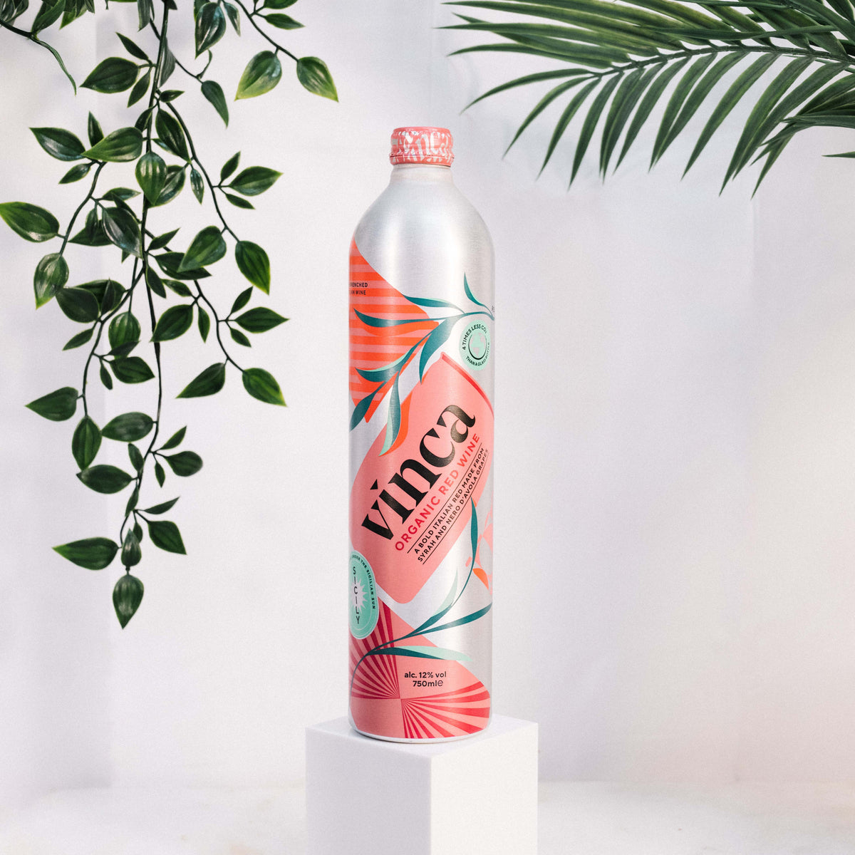 Organic Red Wine Bottle – Vinca Wine