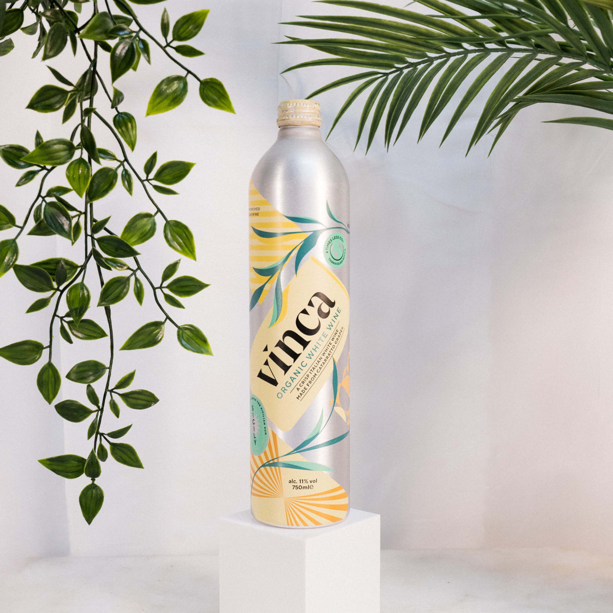 Two Organic White Wine Bottles – Vinca Wine